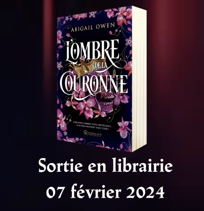 Cover Reveal & Preorder | L’Ombre de la Couronne – Author Abigail Owen