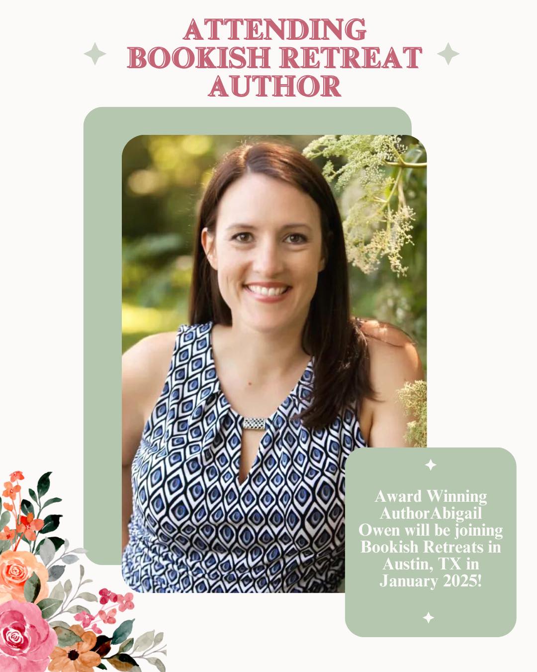 Bookish Retreat in Austin | Jan 2025 – Author Abigail Owen