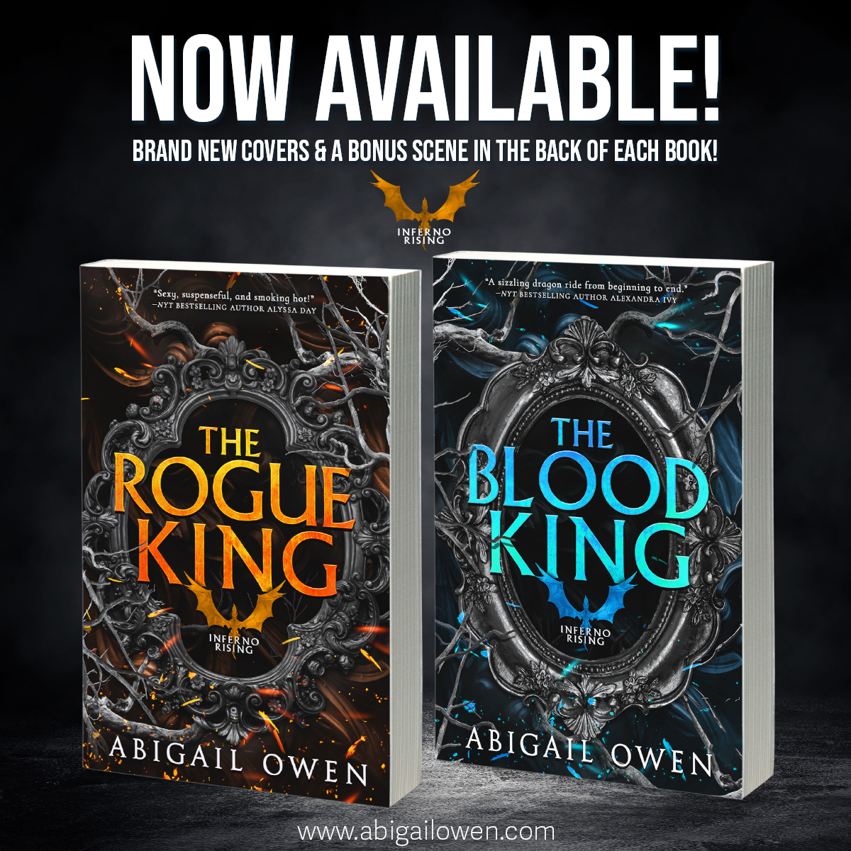 New Releases | The Rogue King & The Blood King – Author Abigail Owen