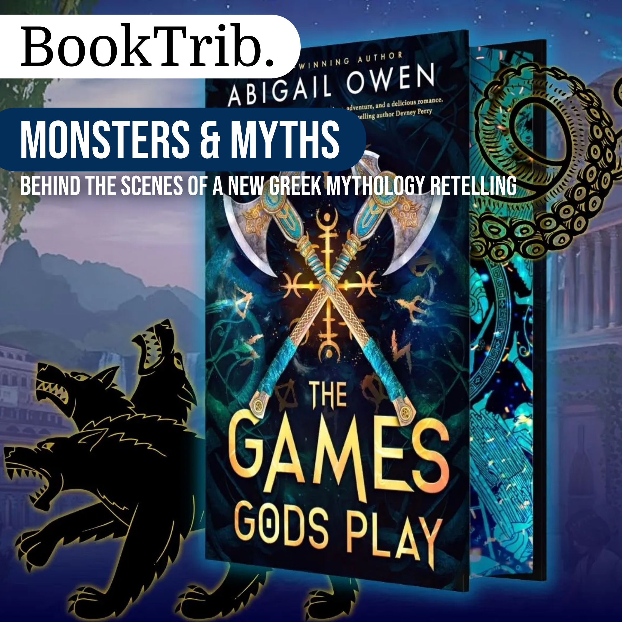 BookTrib. | Monsters & Myths: Behind the Scenes of a New Greek ...