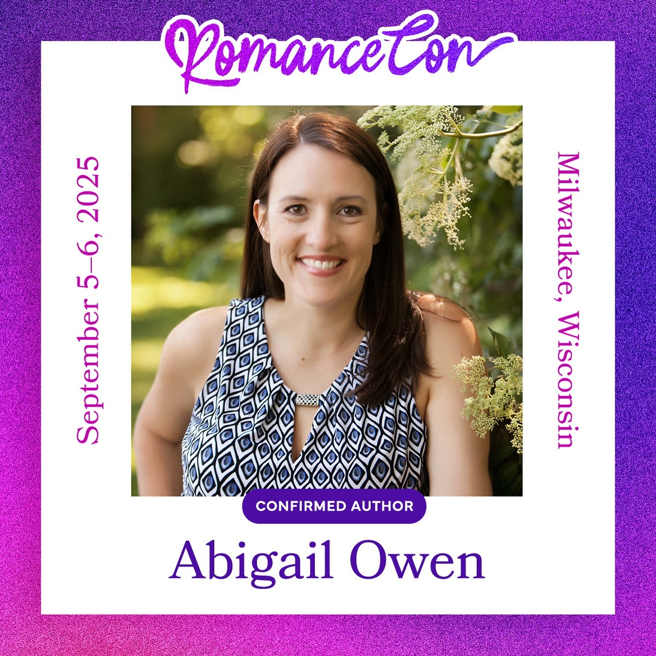 Romance Con 2025 – Author Abigail Owen