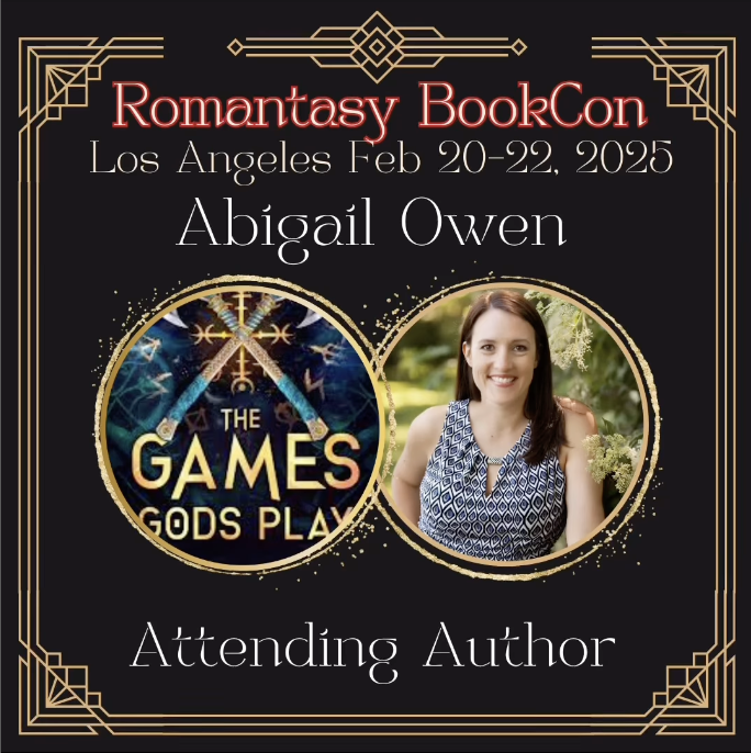 Romantasy BookCon Los Angeles 2025 – Author Abigail Owen