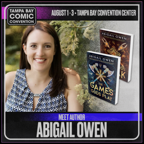 Tampa Bay Comic Con 2025 – Author Abigail Owen