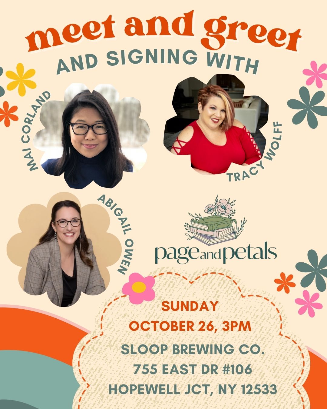 Event: Pages & Petals in NY with Tracy Wolff & Mai Corland – Author ...